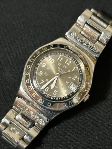 Swatch Irony Military Watch Swiss Quartz 33mm Diameter Stainless Steel ...