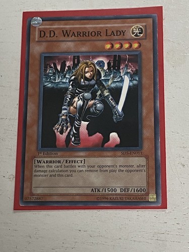 Yu-Gi-Oh! Card D.D. Warrior Lady SD5-EN011 1st Edition Mint | eBay