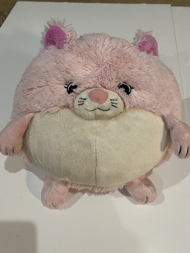 Squishable Pink Kitty Cat Plush 12" Stuffed Animal Toy Cuddly Lovey | eBay