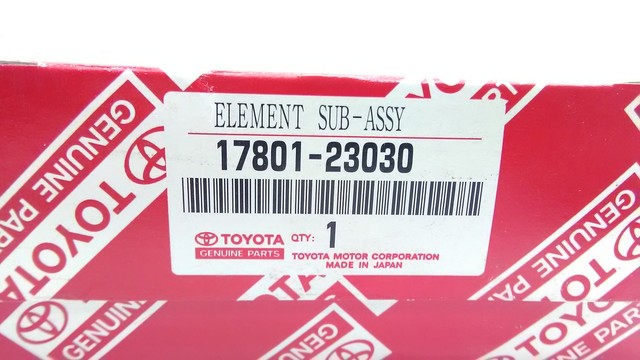 1780123030 Genuine Toyota Element Sub-assy Air Cleaner Filter 17801 ...