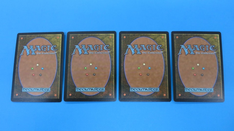 4x SHOVING MATCH MERCADIAN MASQUES MTG MAGIC THE GATHERING NM ...