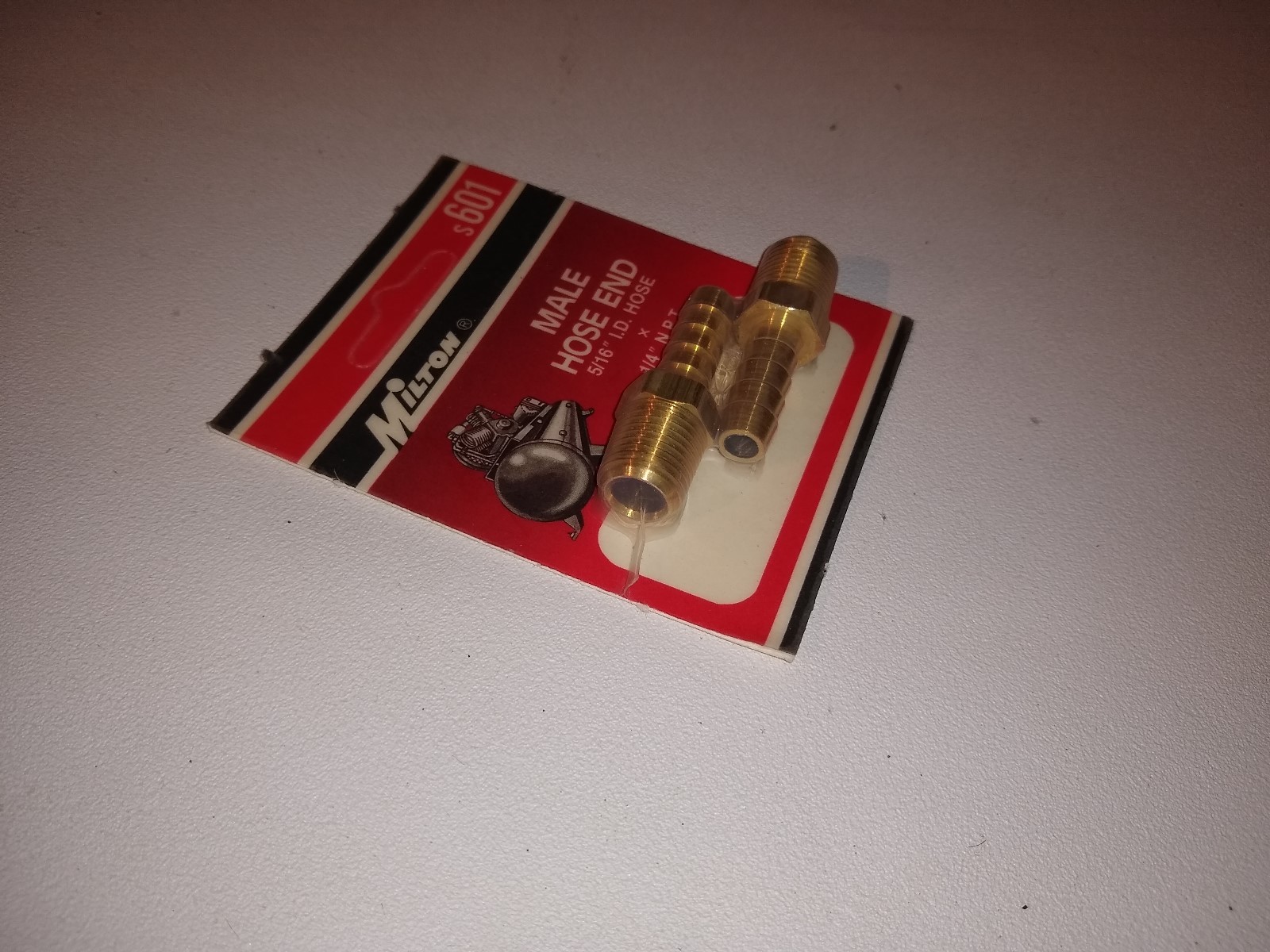 Milton Brass Hose End 5/16” I.D. Pack of 2 Part # S601 | eBay
