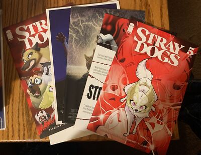 Stray Dogs Comic Lot 1-5 #1 & 2 2nd Print | eBay