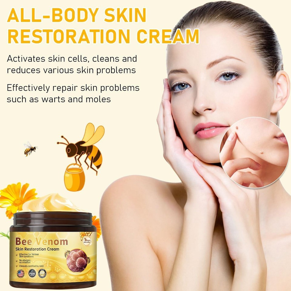 Bee Venom Skin Restoration Cream, Professional Bee Venom Skin Cream,deeply .. | eBay