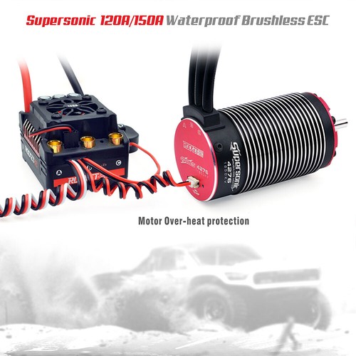 Rocket 4092 4082 4068 Brushless Motor 120A 150A ESC Combo for 1/8 RC ...