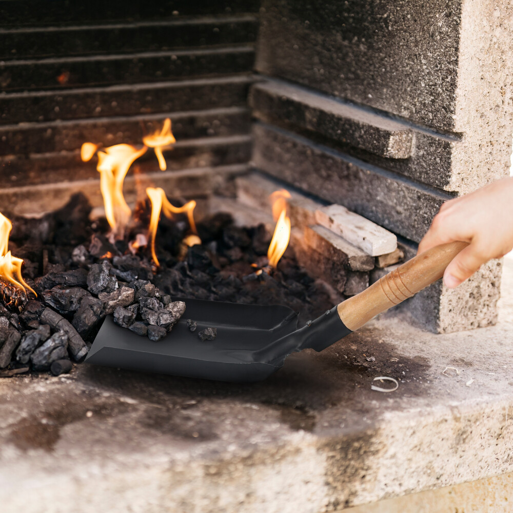Fireplace Shovel for Ash Stove Hand Spade Soot The Tools Oven | eBay