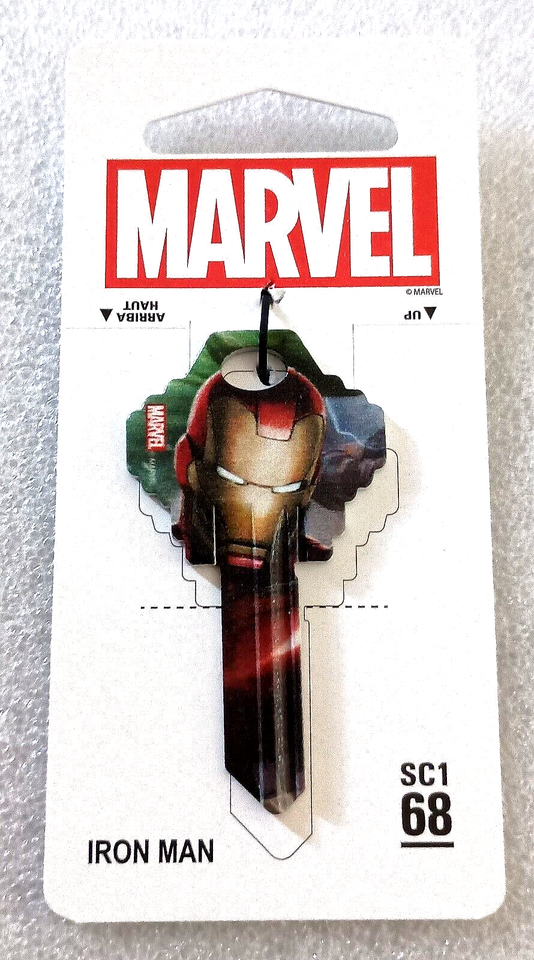 Marvel Avengers Iron Man Door Lock SC1 68 Key Blank New | eBay