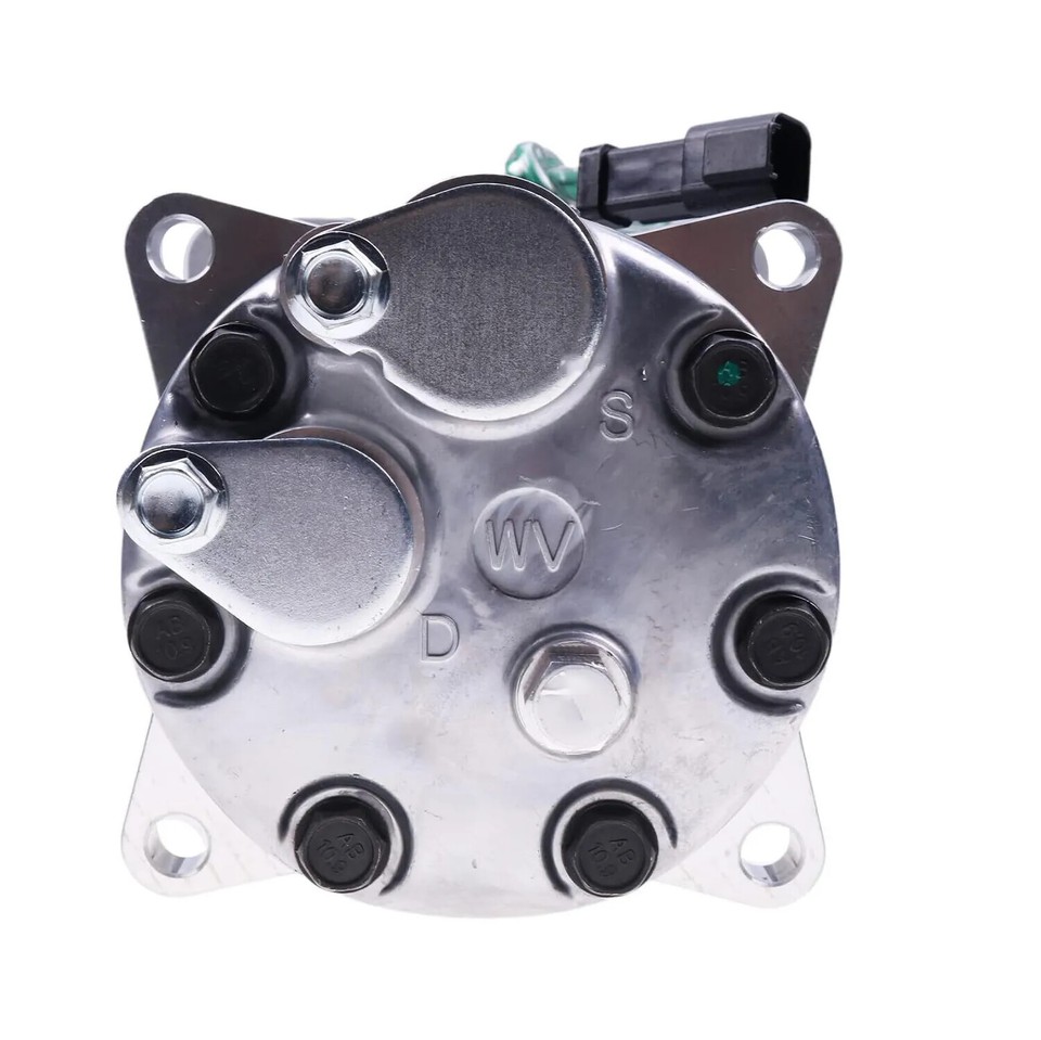 24V AC Compressor 15082742 14649606 For Volvo EC140B EC160B EC180B ...