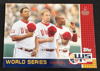 ARIZONA DIAMONDBACKS 2007 Topps World Series Watch Sweepstakes NOT ...