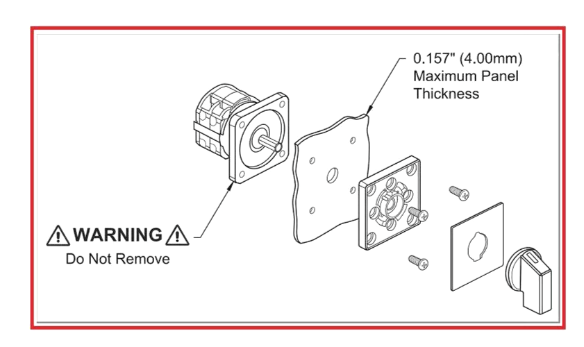 Generac G061945 Olympian / CAT / Model (B-C-E) SEVEN STATION SELECTOR ...