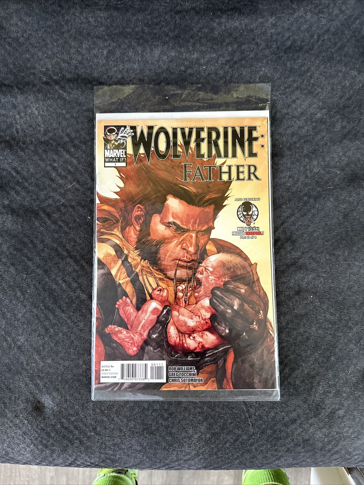 What If? Wolverine: Father #1 (2011) 9.4 NM Marvel Venom Possessed ...