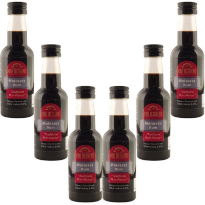 6 x Pure Distilling Molasses Rum Essence 50ml Home Brew | eBay Australia