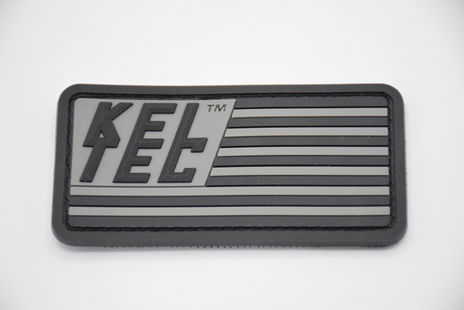KELTEC BLACK LOGO PATCH PVC HOOK/LOOP P32 P11 PF9 PFD P3AT KSG PMR30 ...