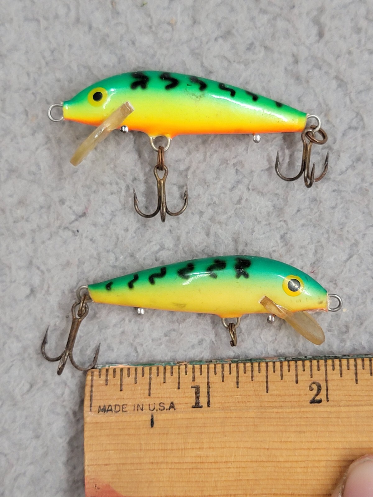 Rapala Floating Ireland Fishing Lures Lot Of 2 Inch Freshwater Jerkbait ...