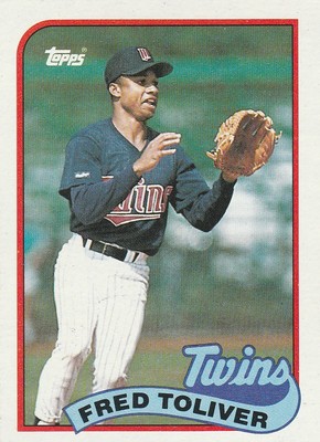 FREE SHIPPING-MINT-1989 (TWINS) Topps #623 Fred Toliver | eBay