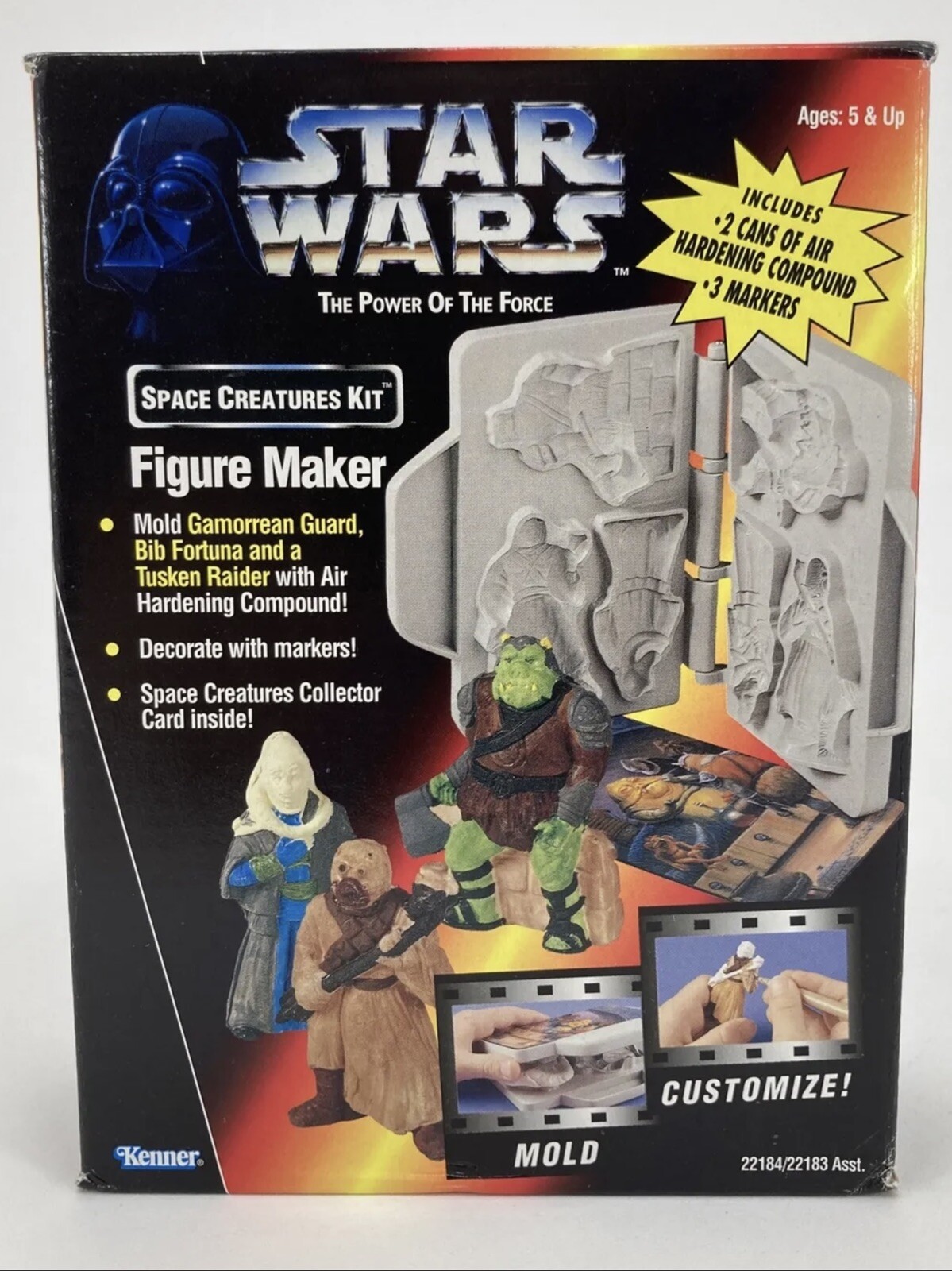 PROTOTYPE Star Wars Kenner 1996 figure maker Lot of 3 - Master Mold | eBay