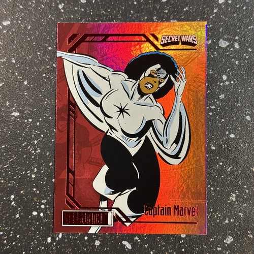 2024 Marvel Allegiance Secret Wars Captain Marvel Rainbow Red #60 | eBay