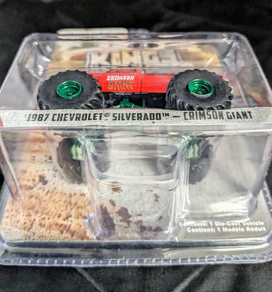 1 CHASE + 1 Limited GREENLIGHT KINGS OF CRUNCH 1987 CHEVY SILVERADO ...