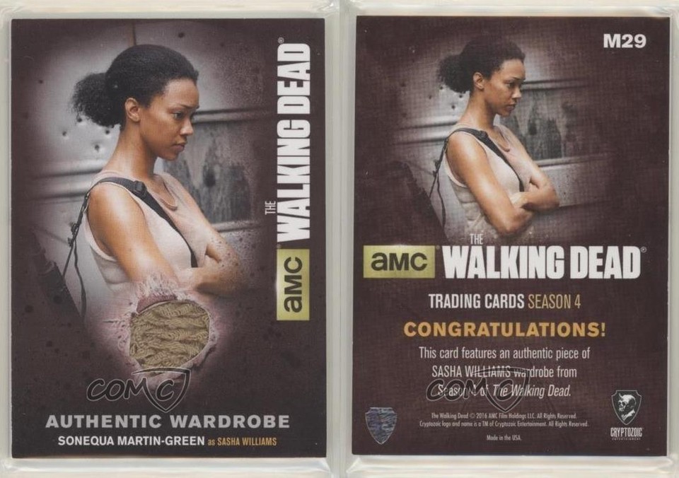 2016 The Walking Dead Season 4 Part 2 Sonequa Martin-Green Sasha ...