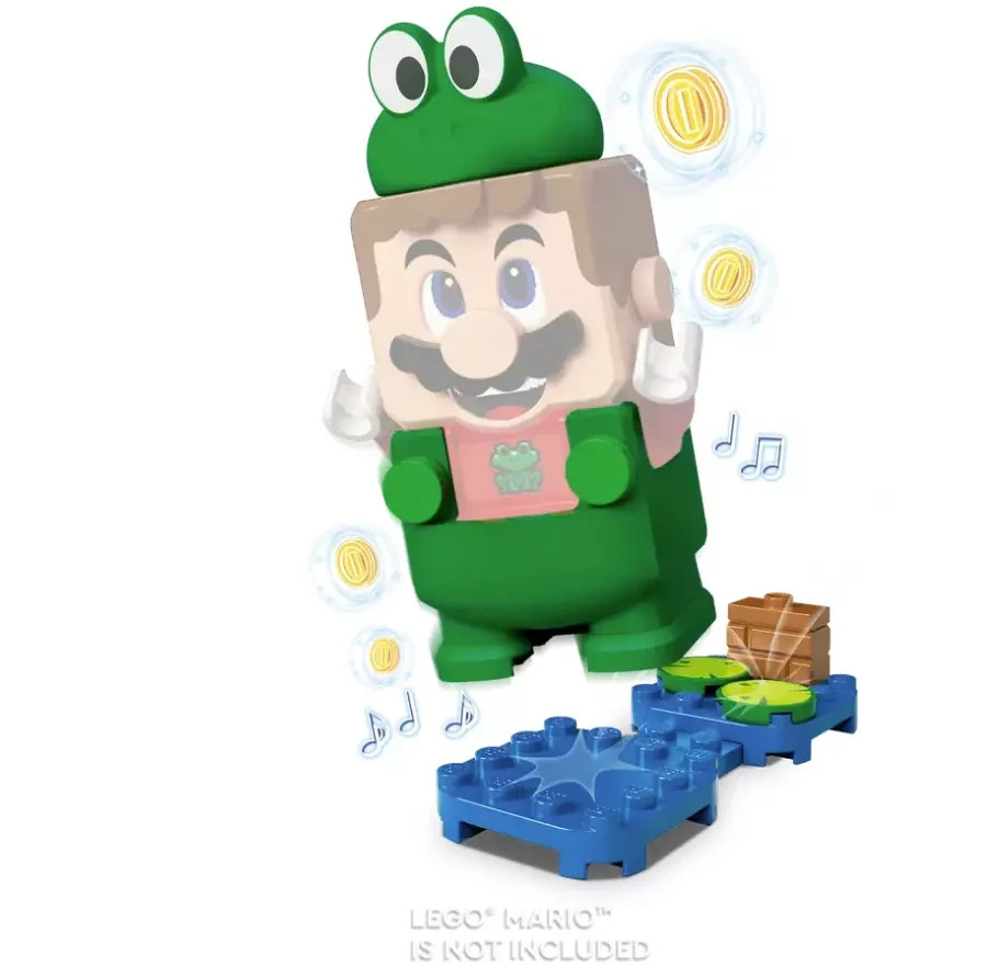 LEGO Super Mario 71392 Frog Mario Power-Up Pack New Character Free ...
