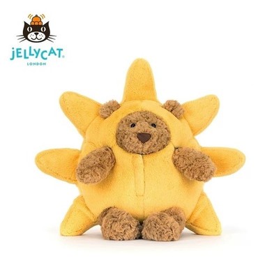 Jellycat Limited Edition Bartholomew Bear Sunshine Sun Set Plush Doll ...