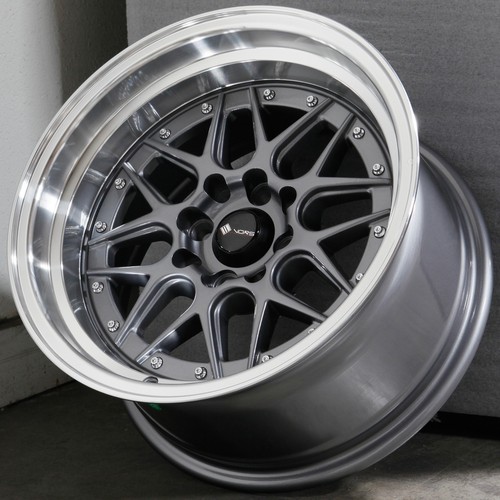 15x8 Gun Metal Wheel Vors VR7 4x100/4x114.3 0 (1) 73.1 781119503988| eBay