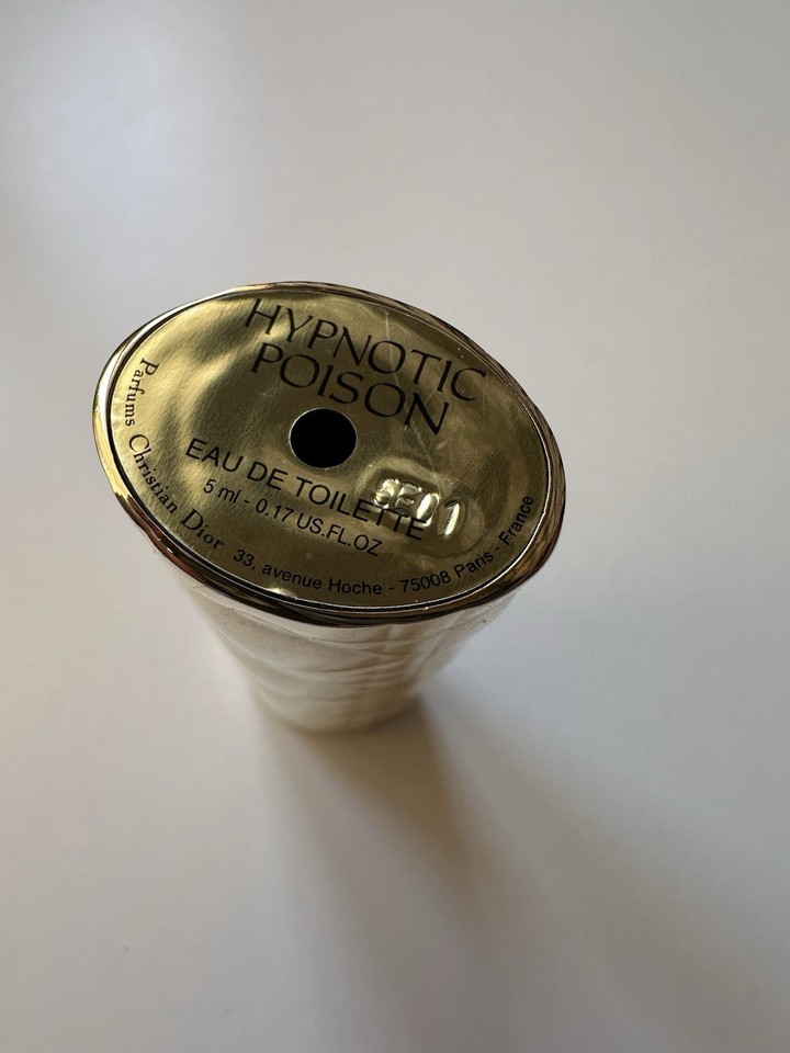 Christian Dior Poison RARE Vintage Gold Metal Case Atomizer Refillable ...