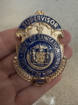 DSNY Custom Supervisor 444 Challenge Coin NYC! | eBay