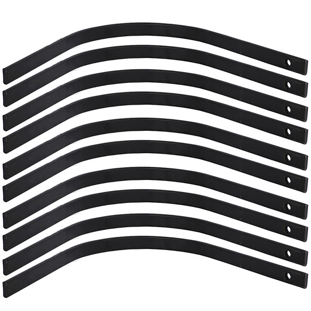 Lot of 10 Rake Tines Landscape Rock Rake Tines 1 Bolt Hole | eBay