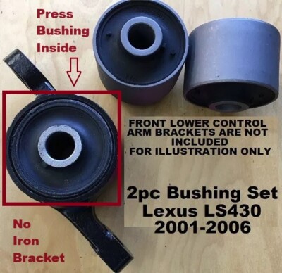 2pcSet fits 2001 - 2006 Lexus LS430 Front Lower Control Arm Bushing no ...