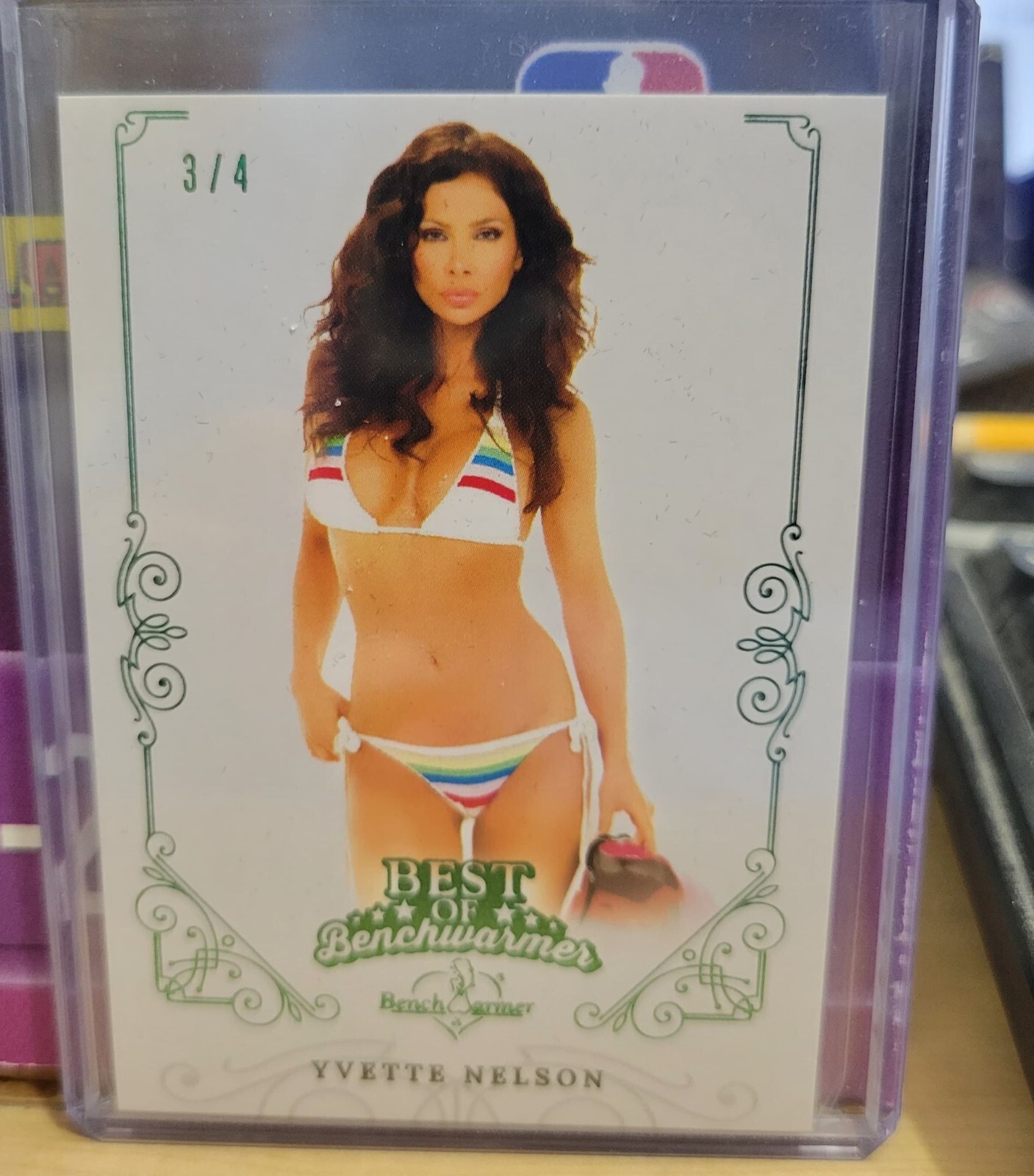 2022 Benchwarmers Best of Bench Warmer BASE Green Yvette Nelson /4 | eBay