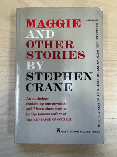 Maggie and Other Short Stories 1969 Paperback Stephen Crane | eBay
