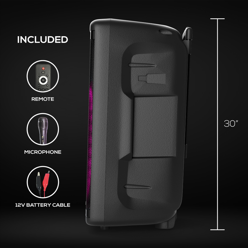 Dolphin High Power Party Speaker - Portable & Rechargeable Sound System ...