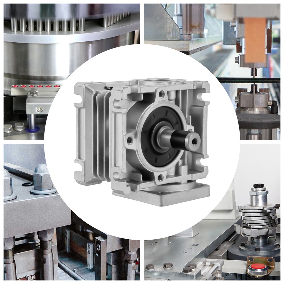 Worm Gear Reducer Speed Reduction Ratio 10 : 1 Gearbox For Nema23 ...