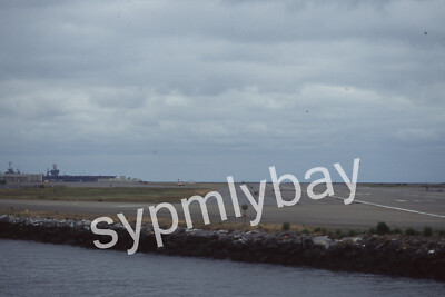 2 Photo Slides Naval Air Station Alameda (NAS Alameda), Runway, CA 1995 ...