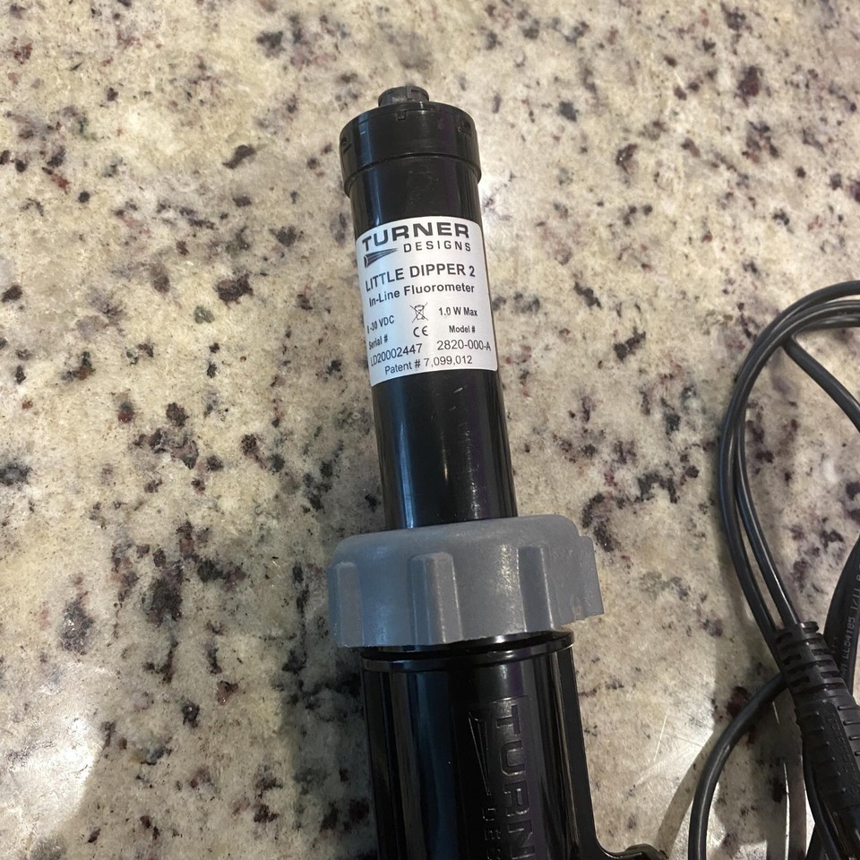 Turner Designs 2820-000-A Little Dipper 2 - PTSA In-Line Fluorometer | eBay