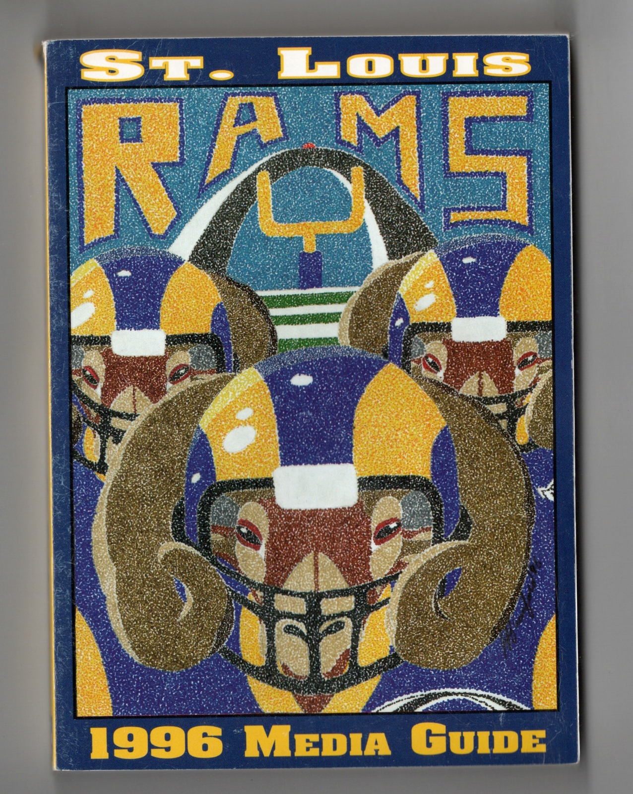 1996 St. Louis Rams Media Guide | eBay