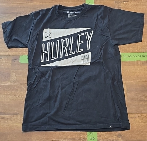 Hurley 99 Classic Fit Logo T-Shirt Size Large Black | eBay