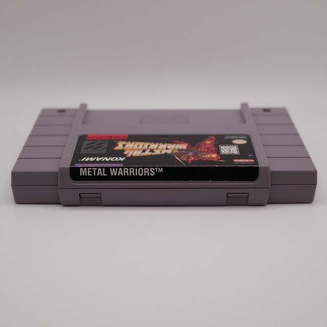 Metal Warriors (Super Nintendo Entertainment System, 1995) for sale ...