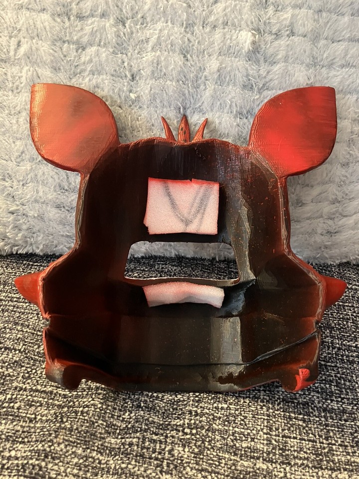 Foxy Mask Cosplay Fnaf VR 3D Printed Mangle Five Nights At Freddy’s ...