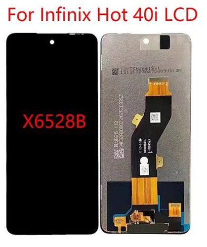 Touch Screen + LCD Display Assembly For Infinix Hot 40i X6528B /Hot 40 ...