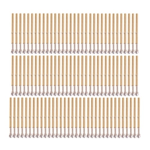 Spring Test Probe Pin 100 Pieces PCB Testing Pin Electrical Test Meters ...