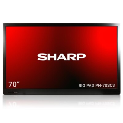 Sharp BIG PAD PN-70SC3 176,6cm 70" Touchscreen FULL HD 6-Point-Touch 3x HDMI | eBay.de