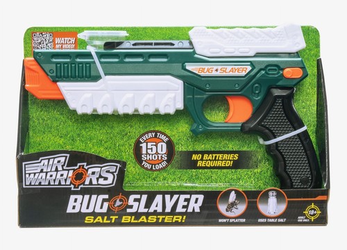 Bug Slayer 2-Pack of Salt Blaster Bug Killer Fly Stopper Pistol Gun w ...