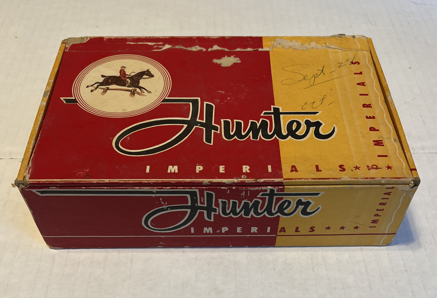 Hunter Cigar Box Vintage Jno. H. Swisher & Son Inc. Florida 5 Cent | eBay