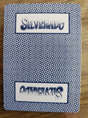 VINTAGE NEVADA - SINGLE SWAP PLAYING CARD - SILVERADO CASINO | eBay
