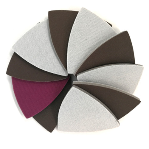 90mm Triangle Sanding Disc Wet and Dry Sponge Sandpaper Pad Ceramic ...