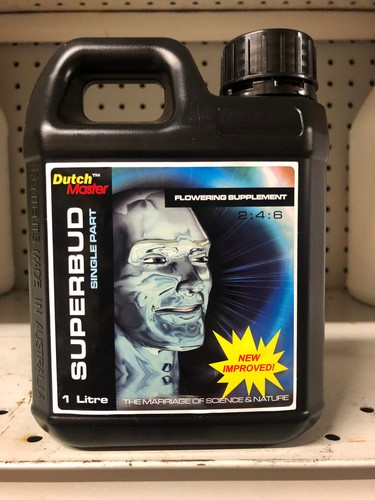 Dutch Master Superbud Super Bud 1L (Quart) Flowering Supplement from ...