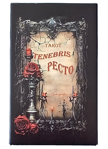 Tarot Tenebris Pecto - Agata Giordano. HTF OOP 78-Card Deck. Very Dark ...