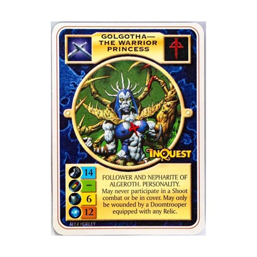 Target Mutant Chronicles Doomtrooper CCG Target Golgotha - The Warrior Pr NM | eBay